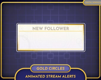 Twitch Animated Alerts Animated Stream Alert Pack - Etsy