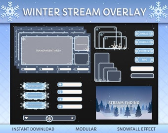 Complete Twitch Animated Overlay Pack | Animated Stream Pack | Stream ...