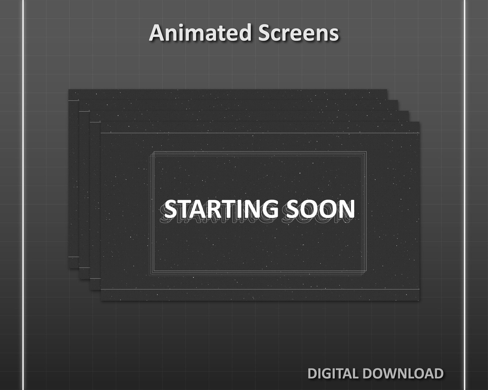 Complete Twitch Animated Overlay Pack | Animated Stream Pack | Stream ...