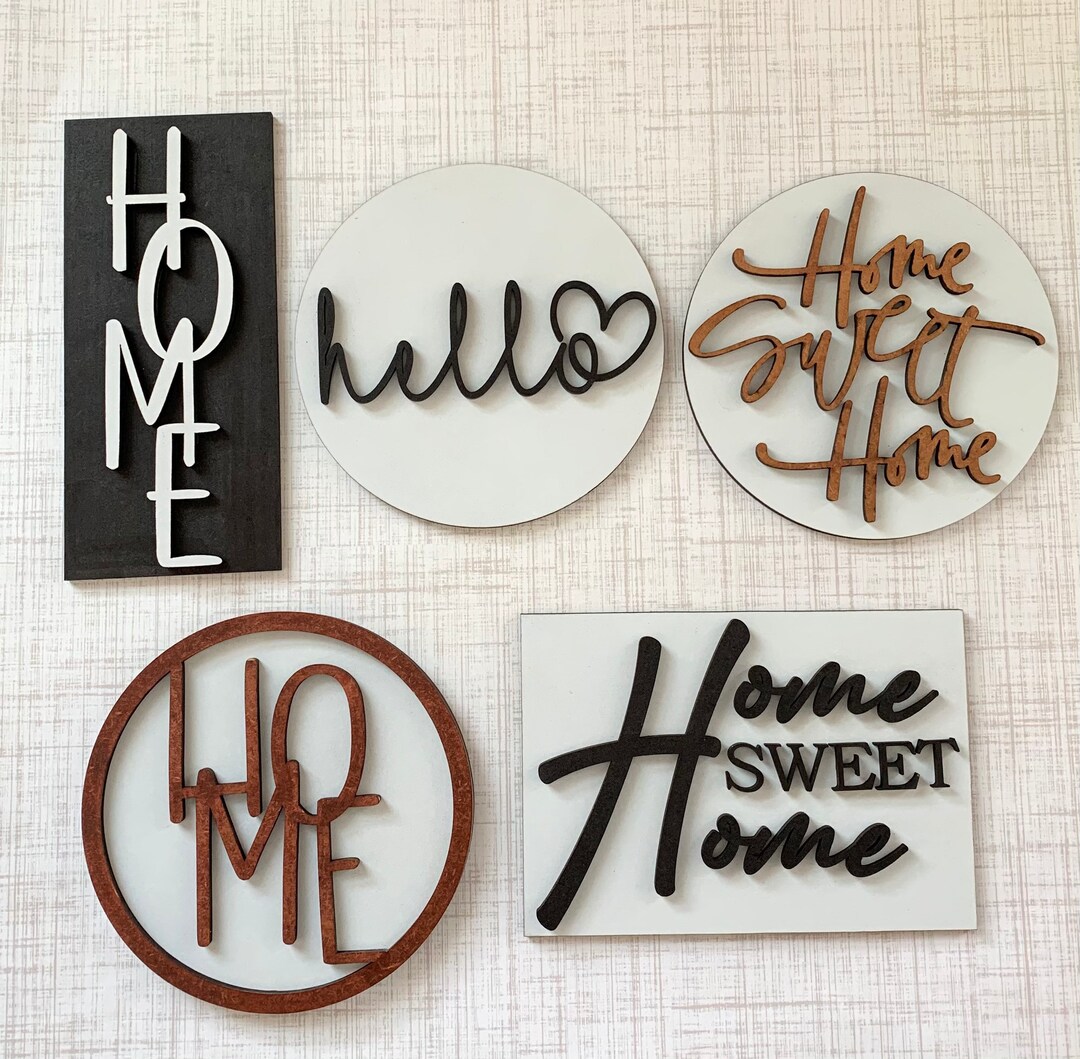 DIY Home Signs, Paint Party Signs, Wood Sign Paint Kits, Unfinished ...