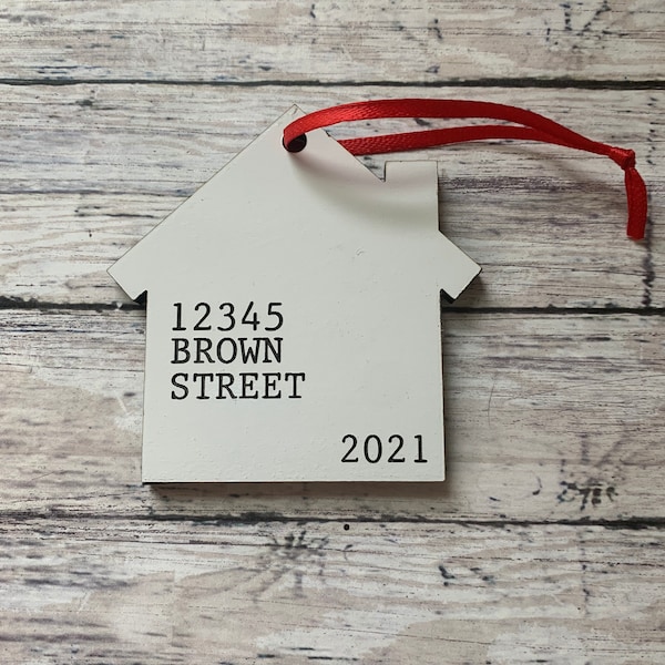 New Home Ornament Personalized - Etsy