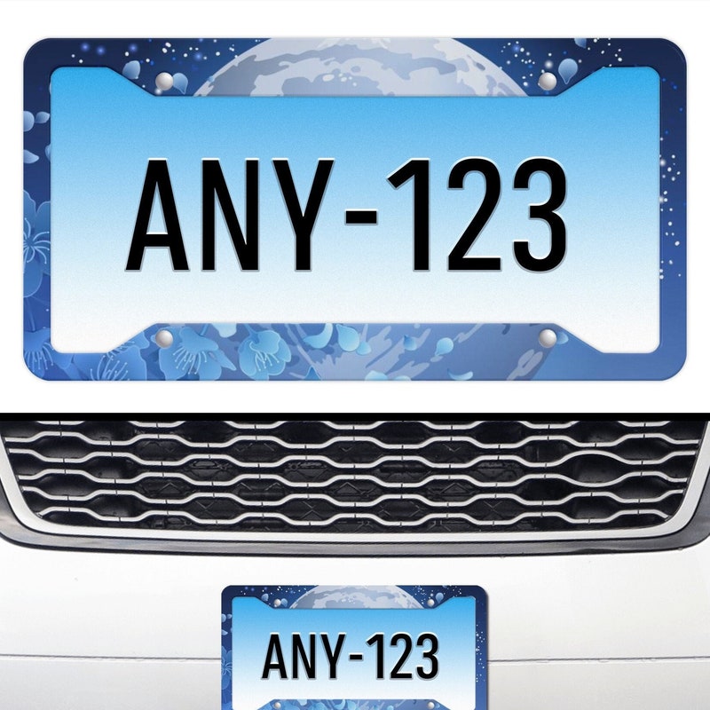 Anime License Plate Frame - Etsy