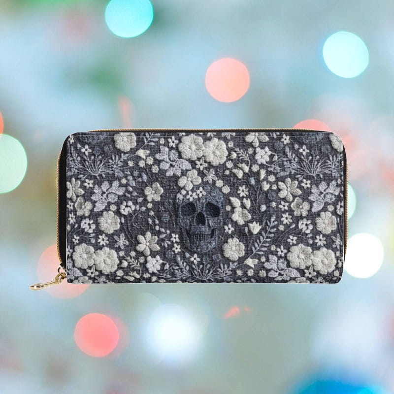 Skull Wallet - Etsy