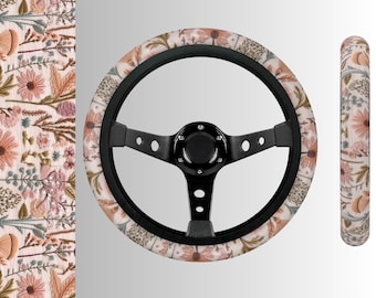 Lavender Spring Car Seat Cover for Vehicle Full Set Faux Embroidery ...