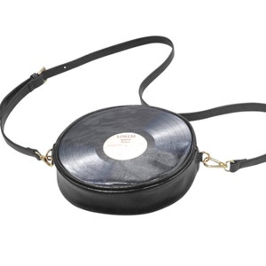 Vinyl Record Handbag Crossbody Round Bag Retro Music Cross - Etsy