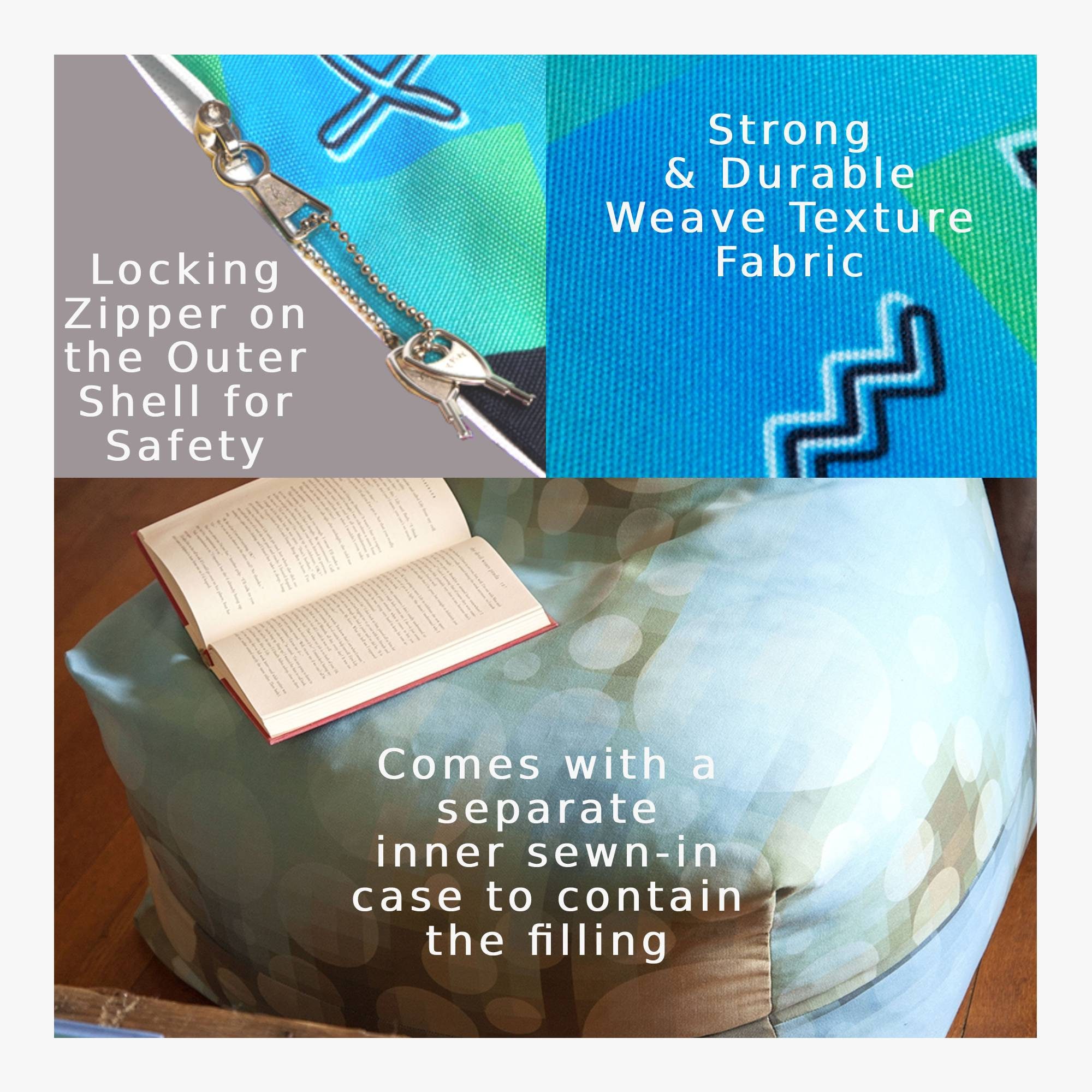 Sage Green Daisy Bean Bag Cover, Daisy Flower Bean Bag Chair Cover sold ...