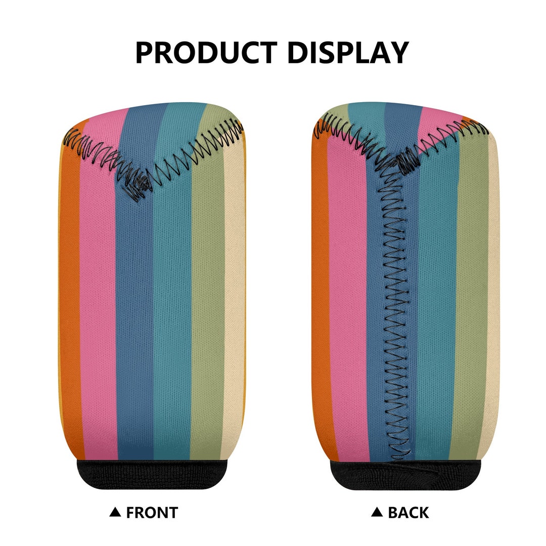 Retro Rainbow Stripes Shift Knob Cover for Women, Hippie Car Shifter ...