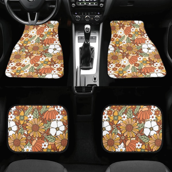 Retro Car Floor Mats - Etsy