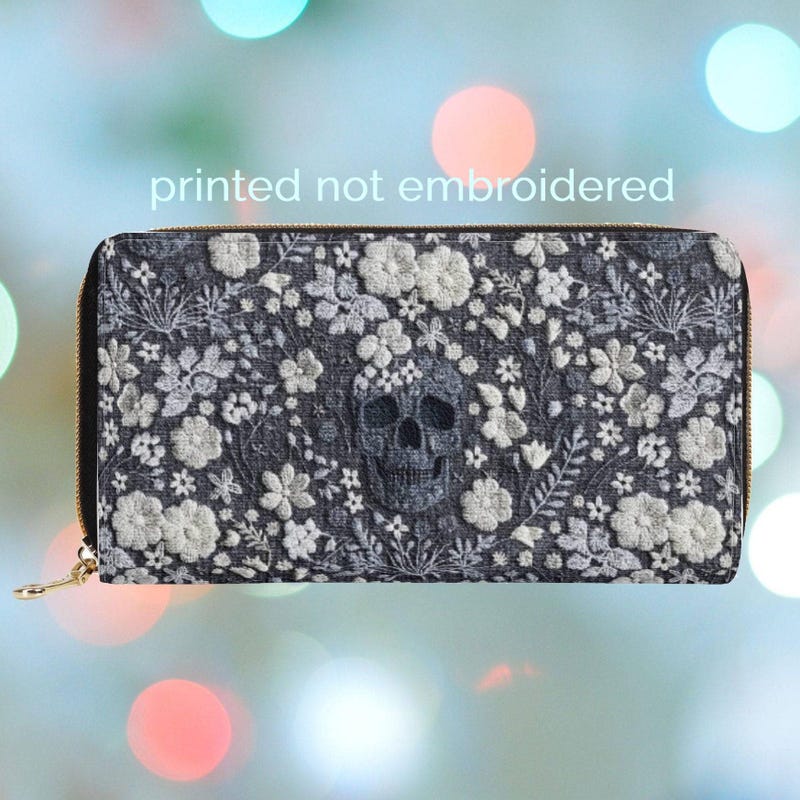 Skull Wallet - Etsy