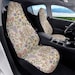 Lavender Spring Car Seat Cover for Vehicle Full Set Faux Embroidery ...