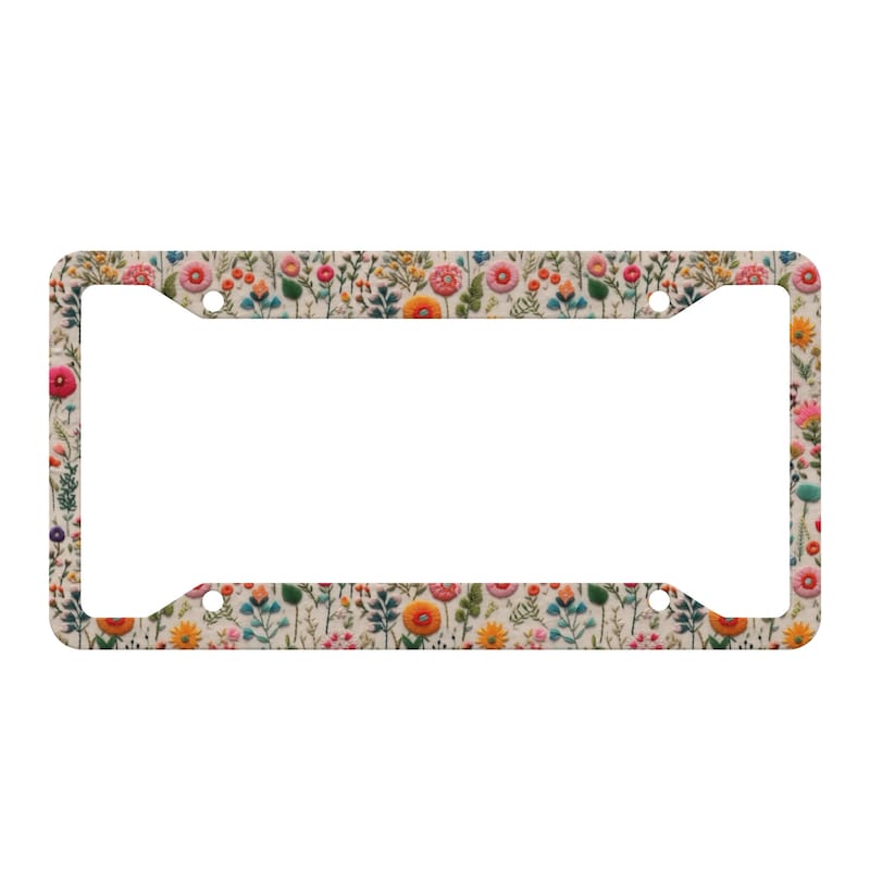 License Plate Frame - Etsy