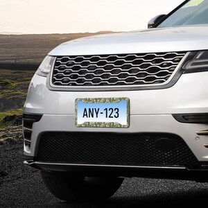 Lily of the Valley License Plate Frame Cute, Cottagecore Sage License ...