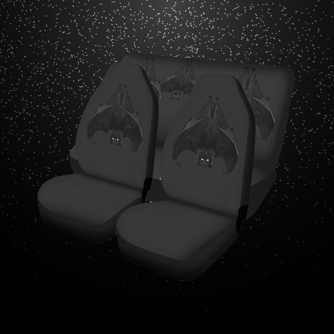 Bat Car Seat Cover Full Set, Bat Eyes Seat Covers for Car Gothic, Dark ...