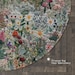 Cottagecore Flower Meadow Round Rug, Floral Round Area Rug Wildflowers ...