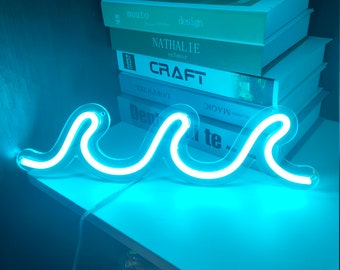 Wave Neon Sign | Etsy