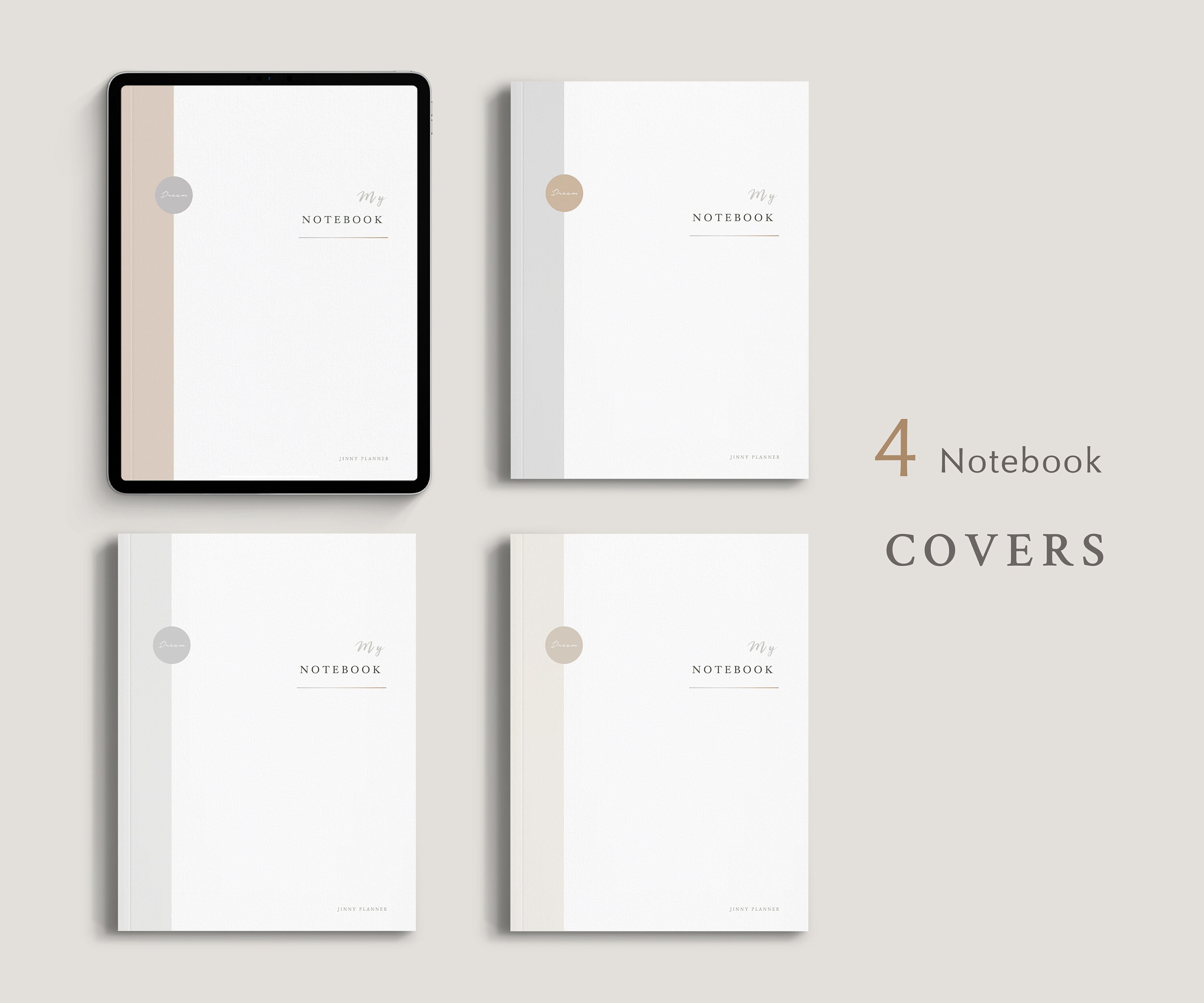 Digital Notebook - 30 Subjects, for Goodnotes and Notability, Cornell ...