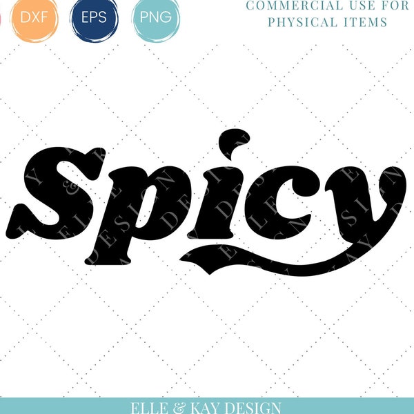 Spicy Svg - Etsy