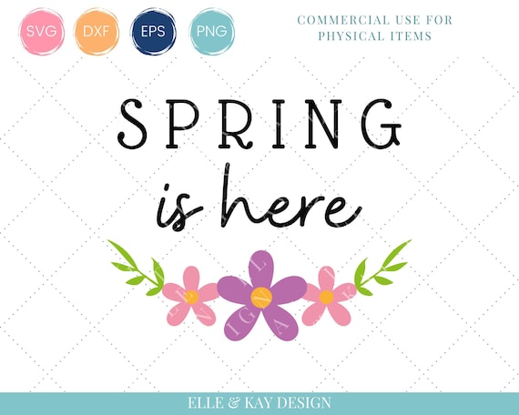 Spring Is Here Clipart