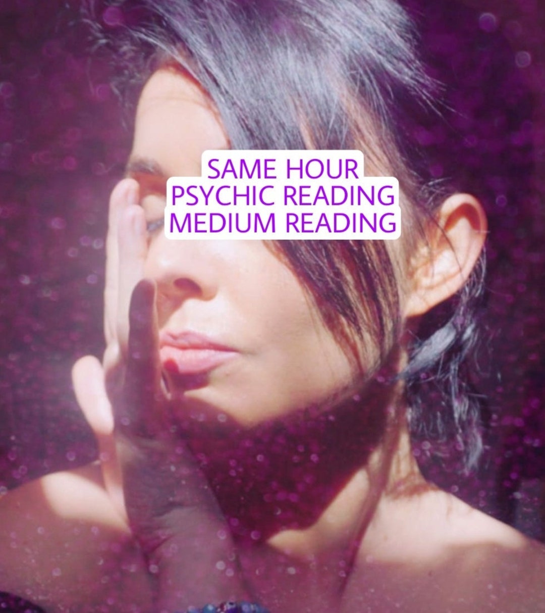 Psychic In One Hour Psychic Reading Telepathy Psychic Etsy