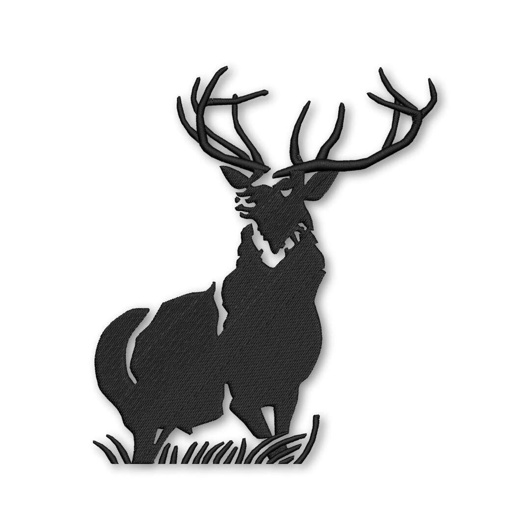 Deer Embroidery Designs Machine Instant Digital Download Pes Hus File ...