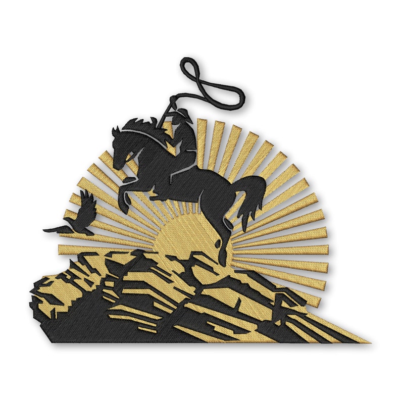 Western Cowboy Embroidery Designs Machine Instant Digital Download Pes ...