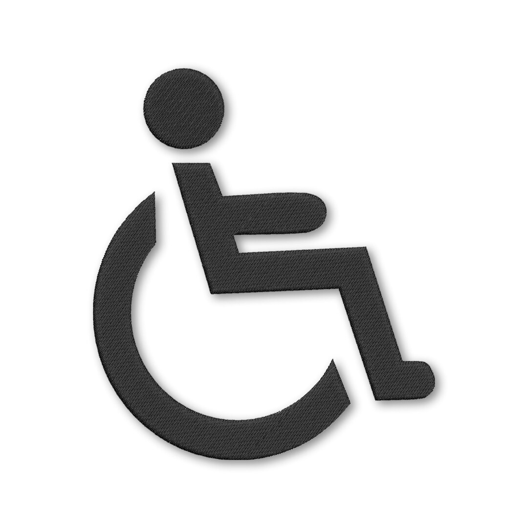 Handicap Accessible V1 Embroidery Designs Machine Instant Digital ...