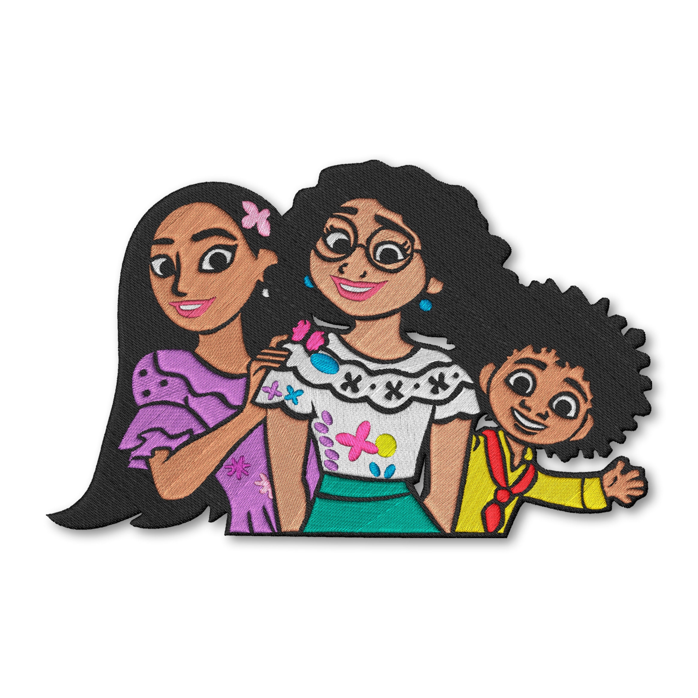 Mirabel Isabela and Antonio Fill Stitch Embroidery Designs Machine ...