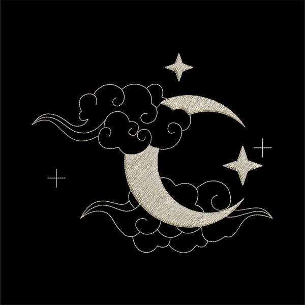 Celestial Machine Embroidery Designs - Etsy