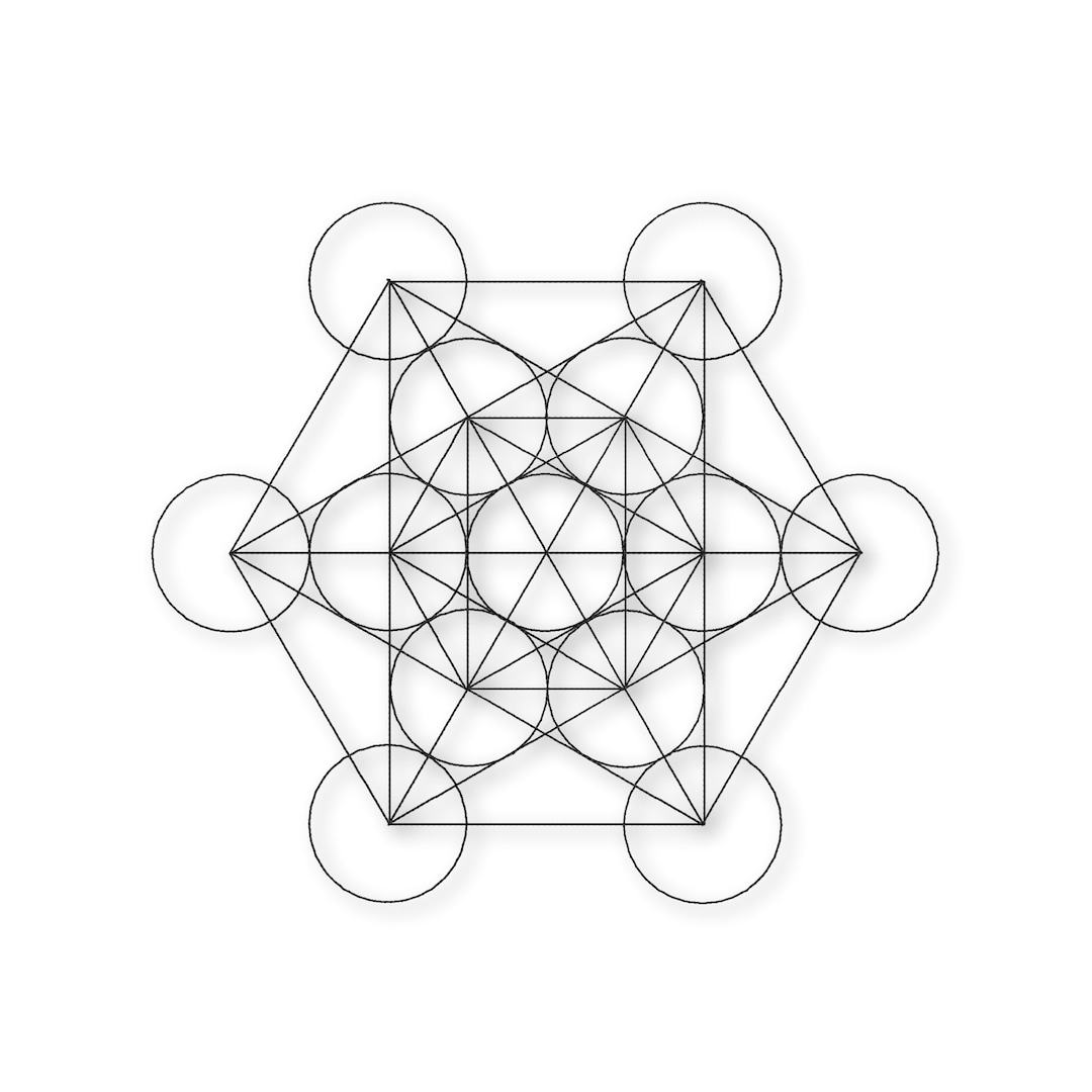 Meta Tron Cube Embroidery Designs Machine Instant Digital Download Pes ... Meta Tron Cube Embroidery Designs Machine Instant Digital Download Pes ...