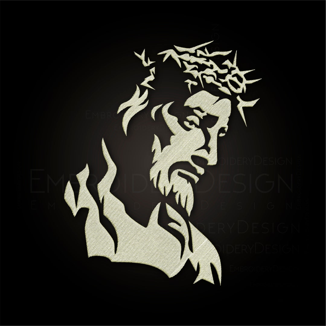 Jesus Christ Embroidery Designs Machine Instant Digital Download Pes ...