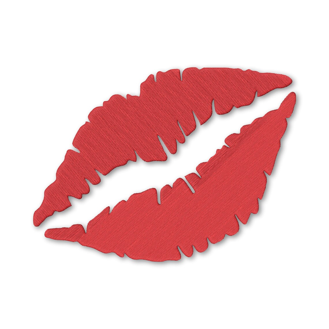 Lips Kiss Lipstick Smooch Love Embroidery Designs Sketch | Etsy
