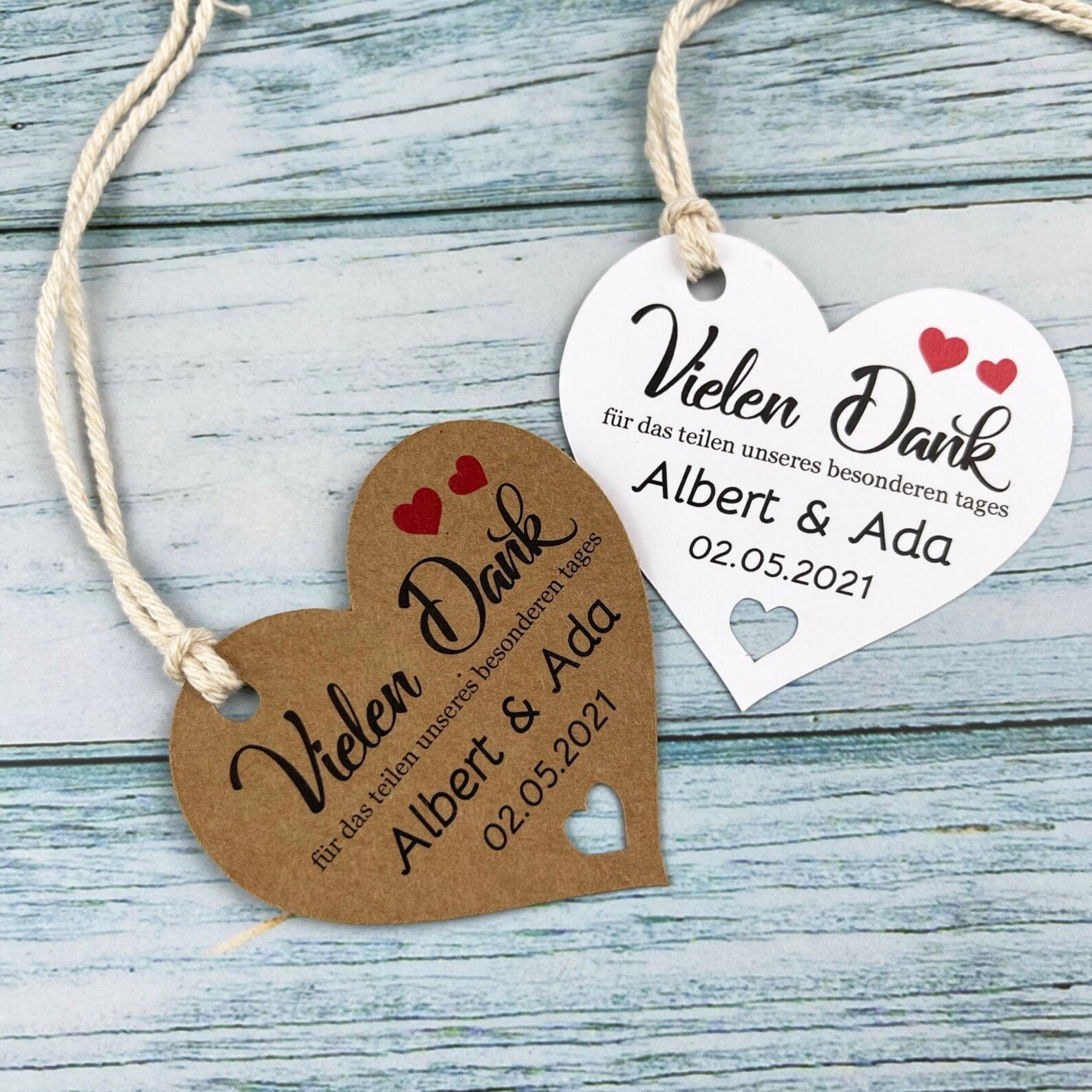 Étiquette Merci. Personnalisé pour les cadeaux de mariage | Etsy