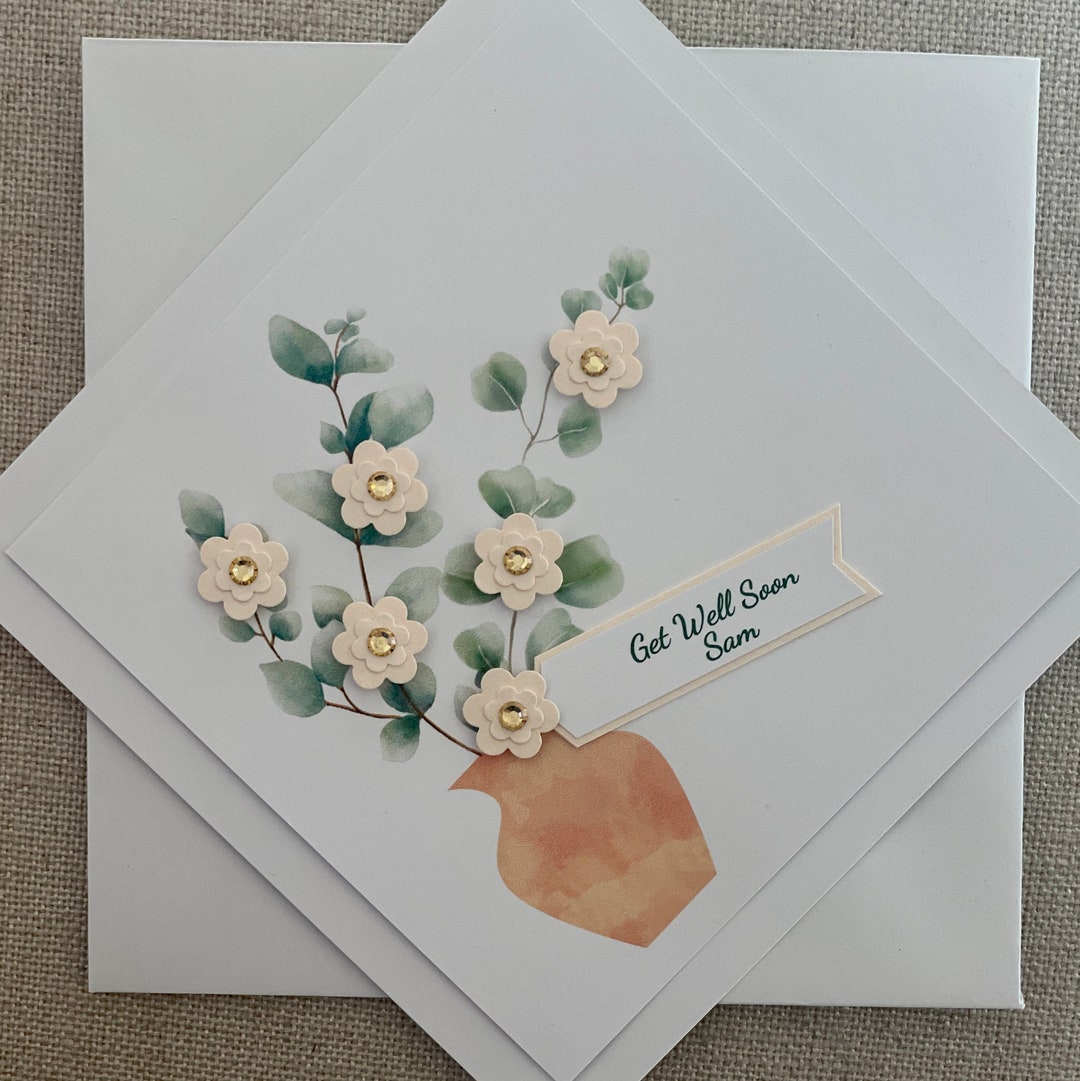 Personalised Birthday, Thank You, Get Well, Thinking of You Card - Etsy