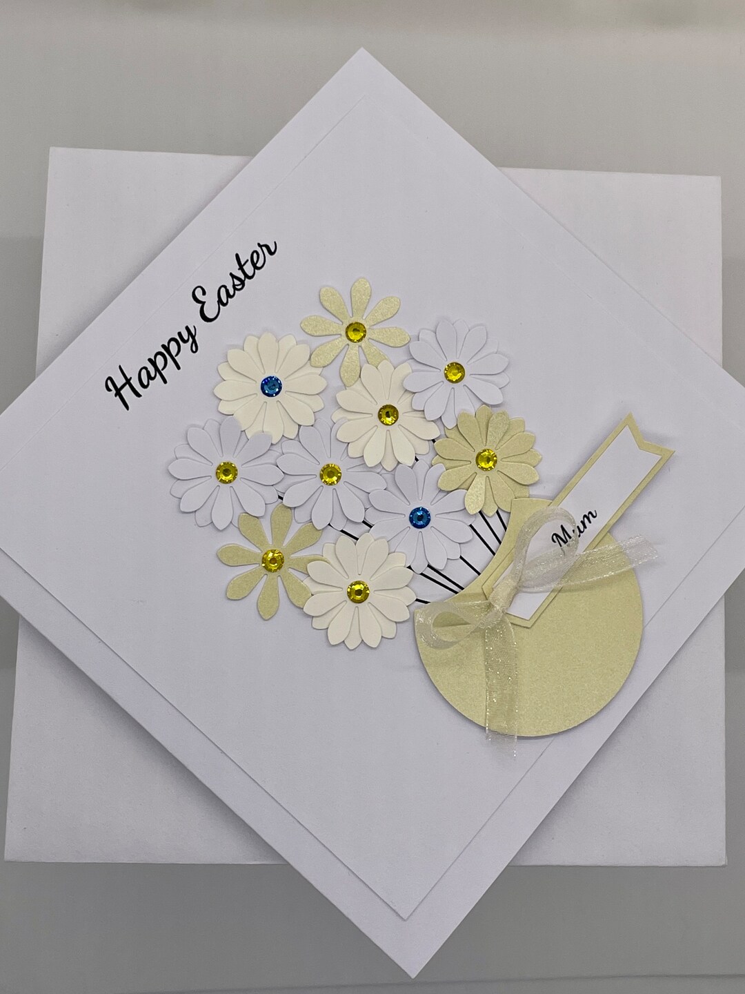 Handmade Personalised Easter Get Well Thank You Thinking of - Etsy UK