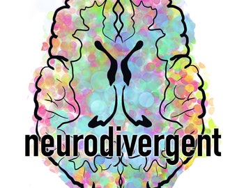 Neurodivergent Bumper Sticker - Etsy