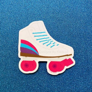 Roller Skate Sticker | Vinyl Sticker | 80s Sticker | Retro Sticker ...
