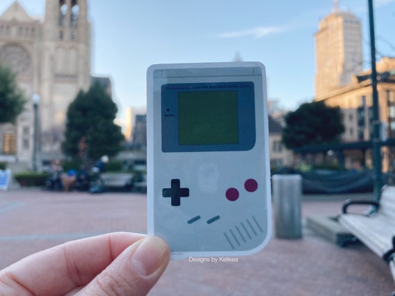 Gameboy Classic Vinyl Die-cut Sticker Vinyl Sticker 80s - Etsy