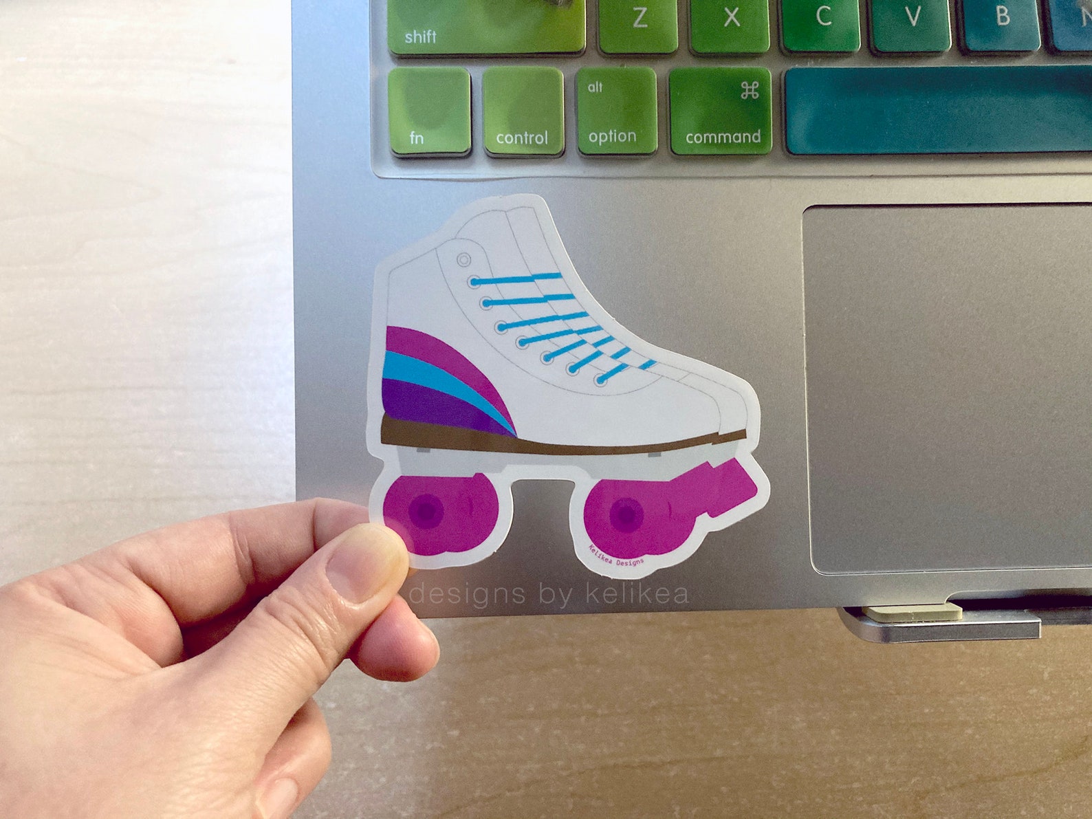 Roller Skate Sticker | Vinyl Sticker | 80s Sticker | Retro Sticker ...