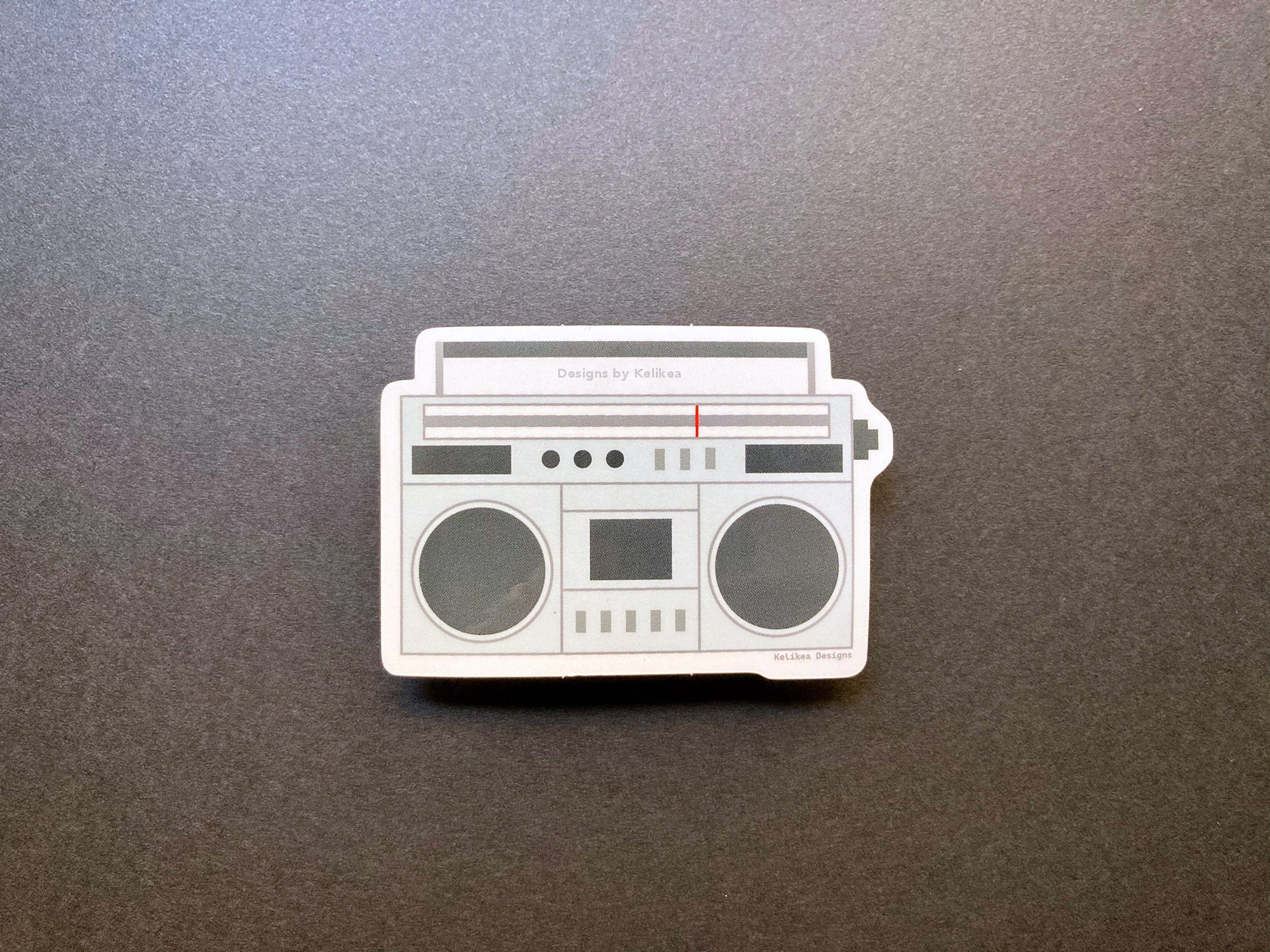 Boombox Vinyl Sticker | 80s Sticker | Retro Sticker | Vintage Sticker ...