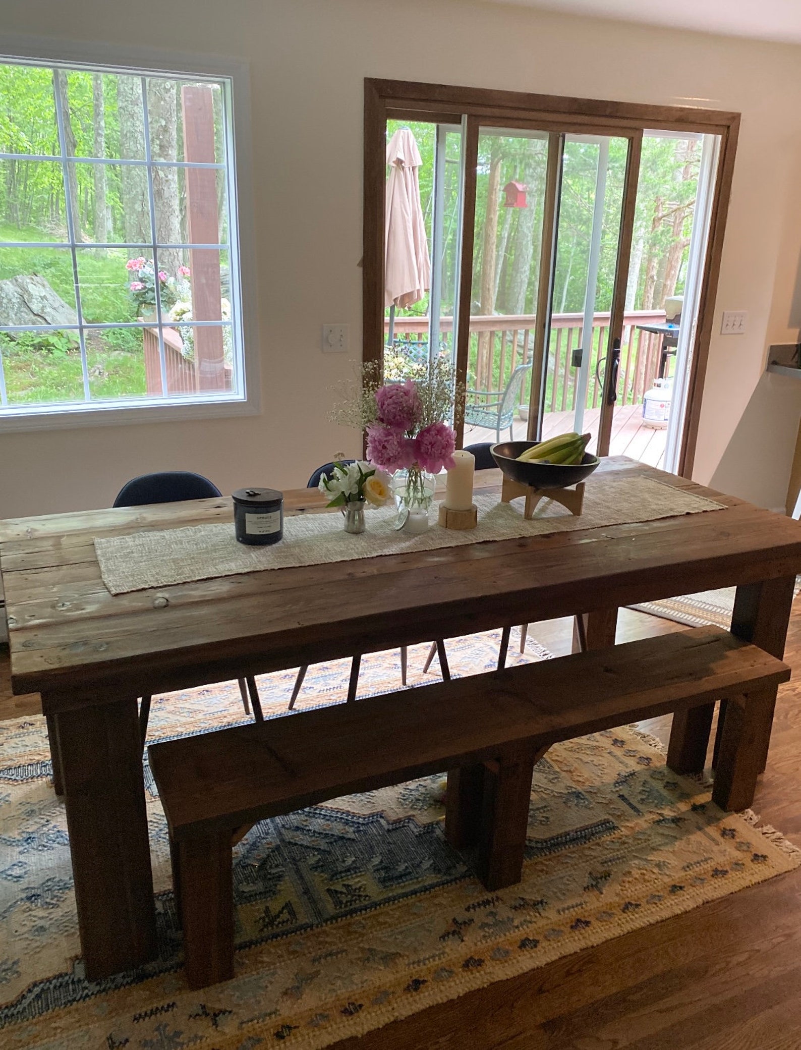 Farmhouse Dining Table, Reclaimed Wood, Famhouse Table, Dining Table ...