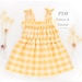Dress PDF Sewing Pattern and Tutorial L Baby, Toddler and Kids Dress ...