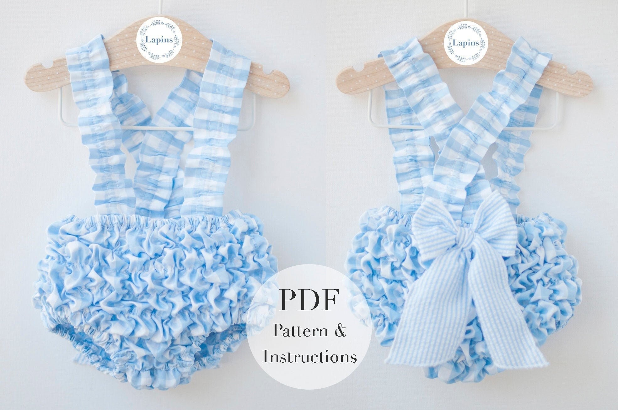 Baby Swimsuit Sewing Pattern: Beach Romper (PDF Pattern) - Etsy