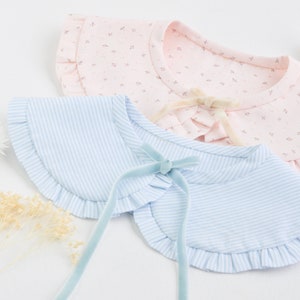 Peter Pan Fake Collar Tutorial 0 to 18 Months, False Collar Pattern and ...