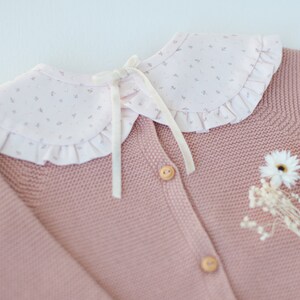 Peter Pan Fake Collar Tutorial 0 to 18 Months, False Collar Pattern and ...