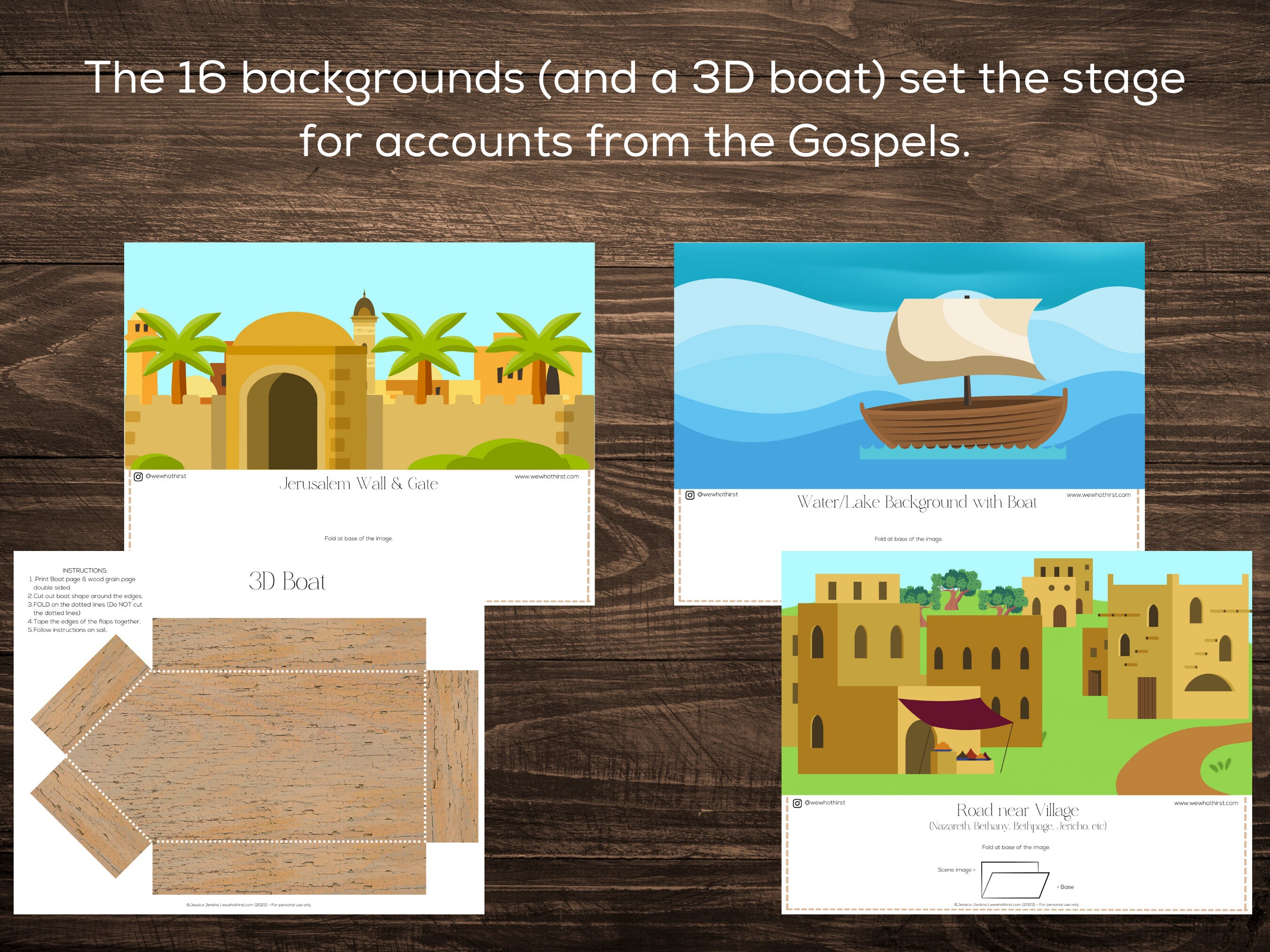 Small 12 Disciples Paper Dolls, Historically Accurate Bible ...