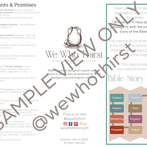 Bible Story Path Brochure, God's Big Story, Sunday School, Bible Insert ...