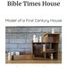 Historical Nativity House PLANS, 1st Century House Plans, Doll House ...