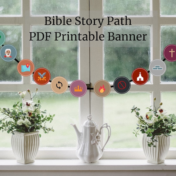 Bible Story Path Poster, Bible Timeline, Books of the Bible Poster ...