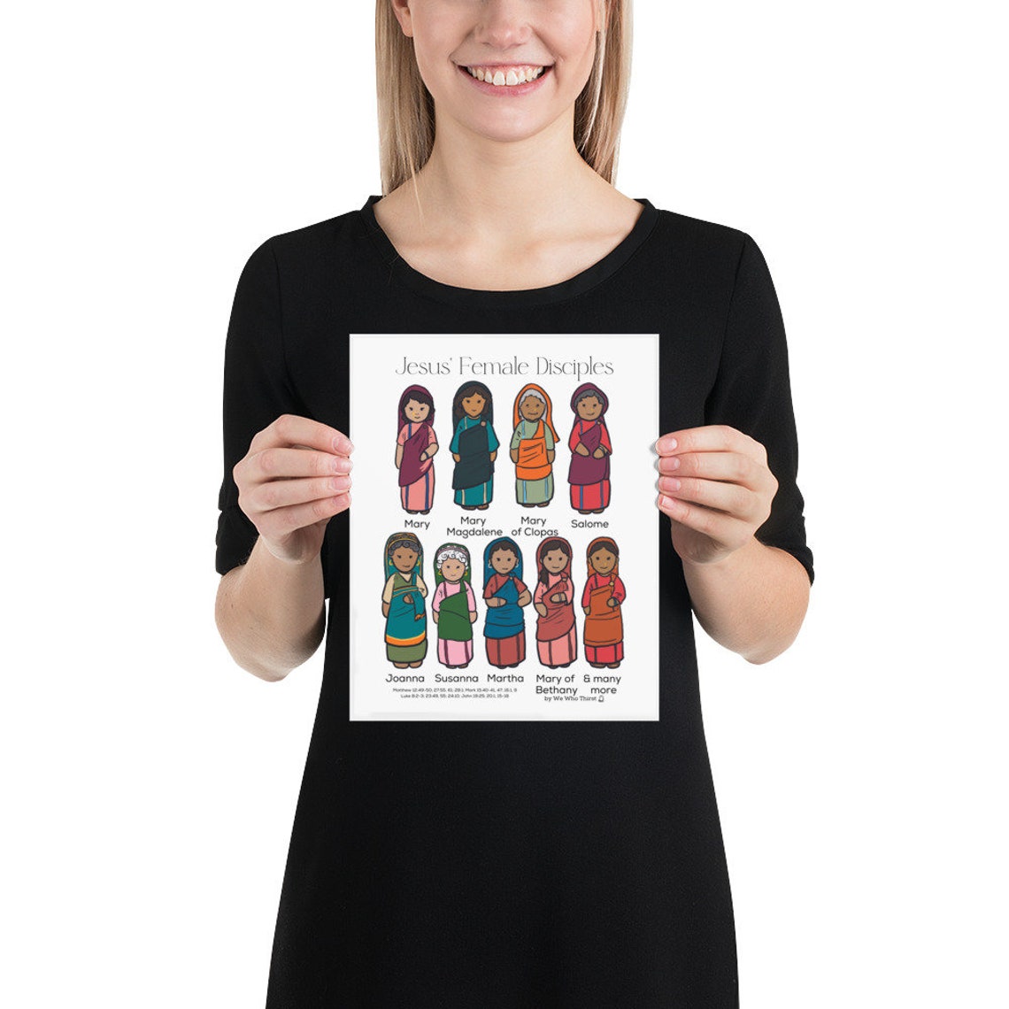 Female Disciples Poster, Women of the Bible, Holy Women, Sunday School ...