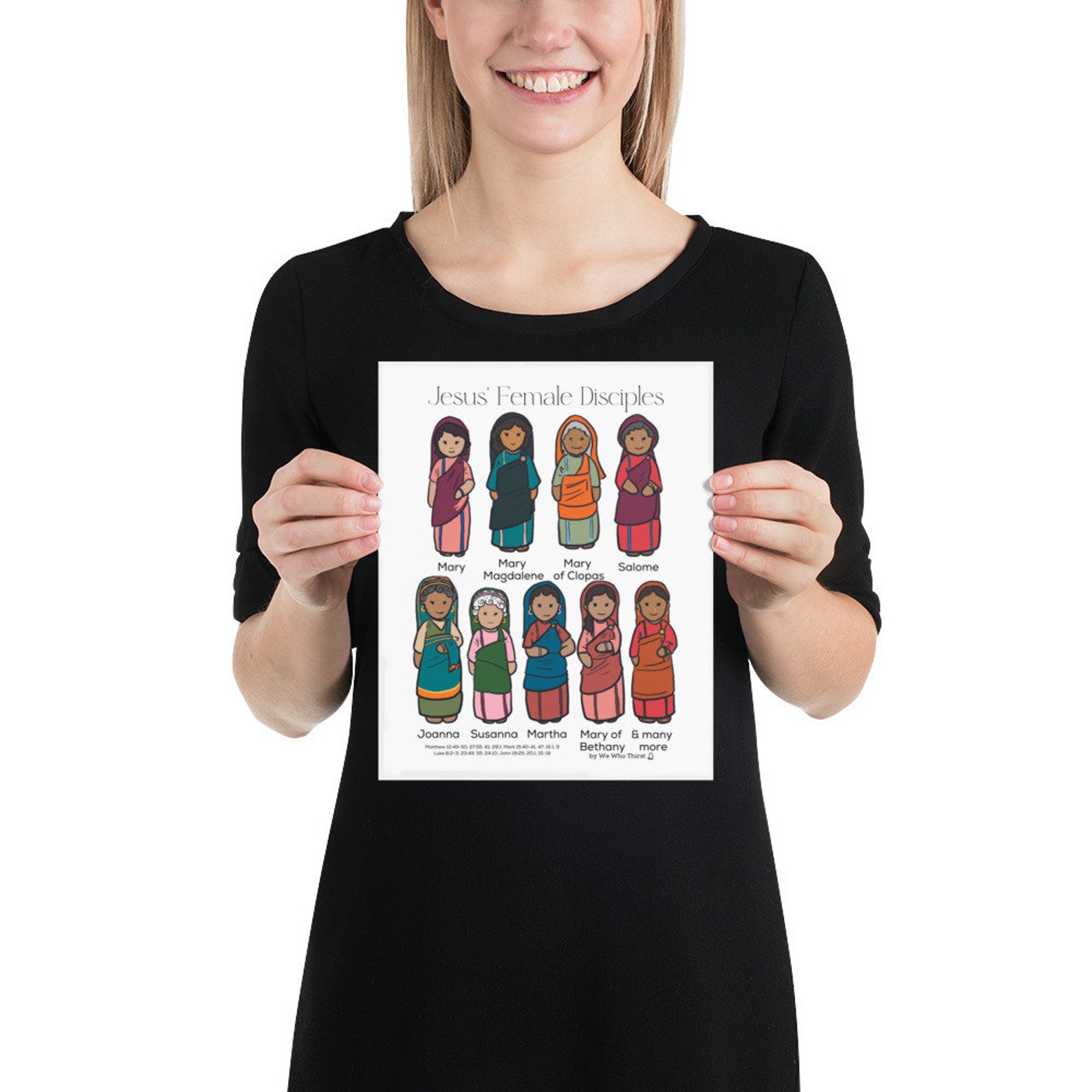 Female Disciples Poster, Women of the Bible, Holy Women, Sunday School ...
